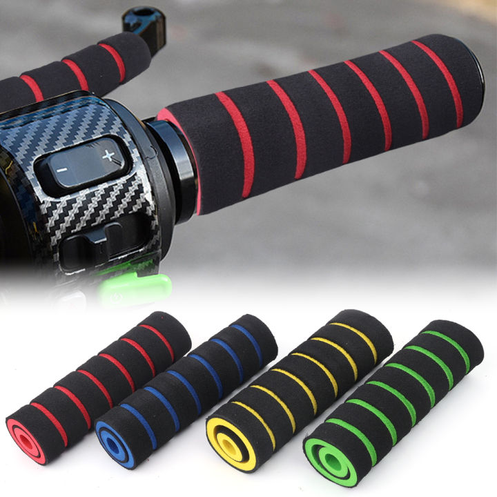 Color Circle Style Motorcycle Sponge Handlebar Cover Multifunctional ...