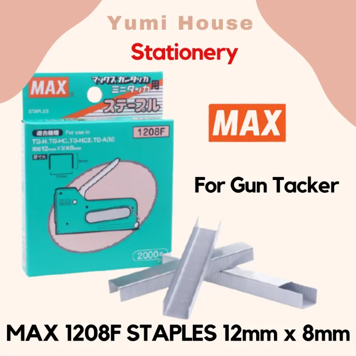 【Malaysia Ready Stock】MAX 1208F STAPLES (STAPLER BULLET) for GunTacker ...