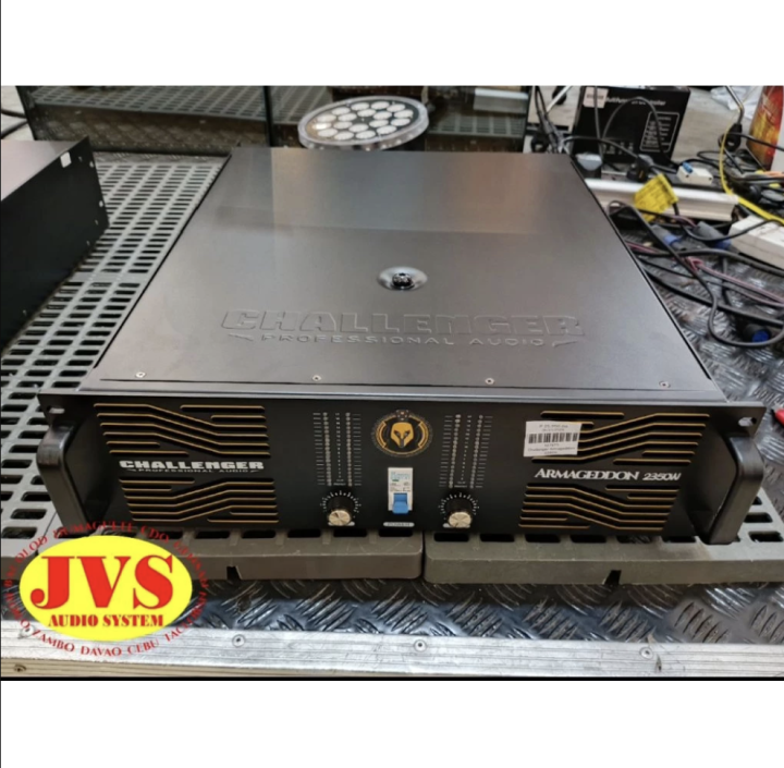 CHALLENGER ARMAGEDDON 2350w AMPLIFIER | Lazada PH