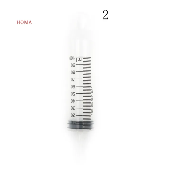 HOMA 60/100/150ml Big Plastic Nutrient Sterile Health Measuring Syringe ...