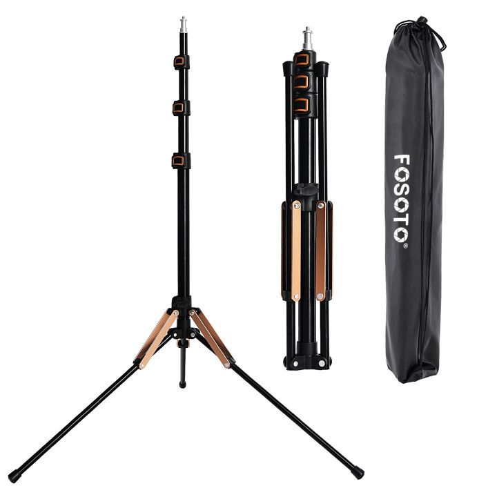 FOSOTO Photography 75in Led Light Stand Super Lightweight Aluminum ...