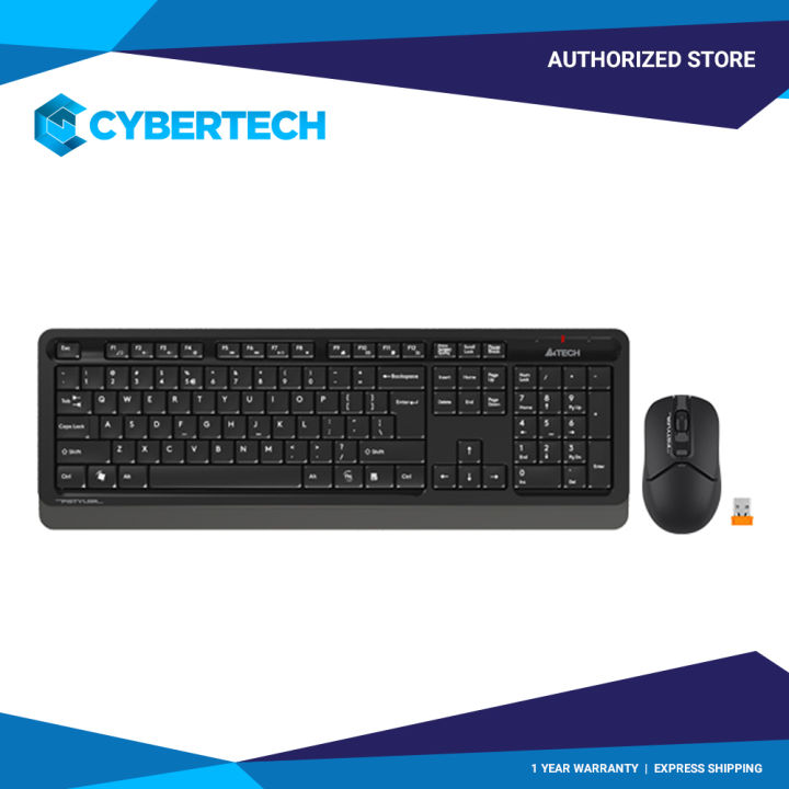 A4tech Fg1012 2 4g Wireless Desktop Keyboard And Mouse Set Combo Lazada Ph
