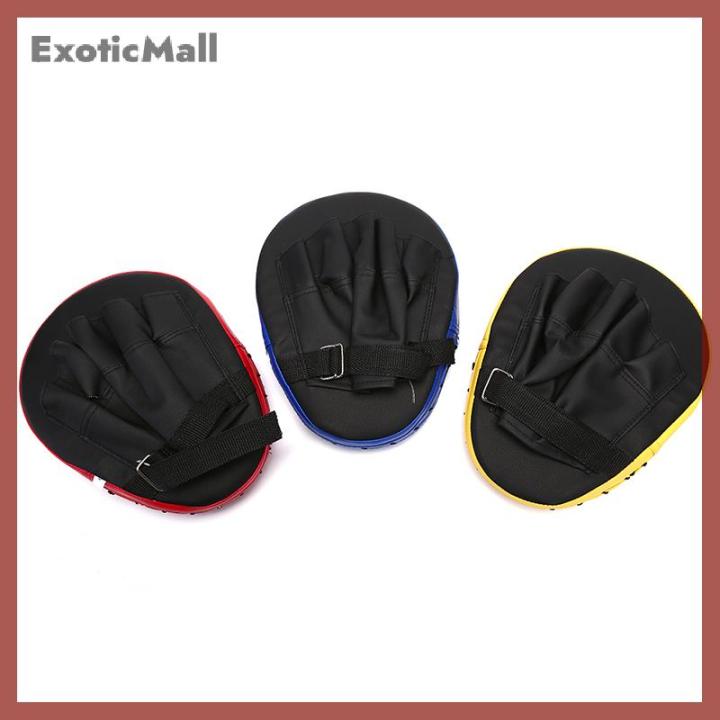 ExoticMall Hand Target Kick Pad Kit Black Training Focus Punch Pads ...
