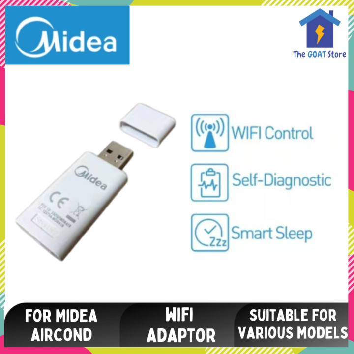 Midea EU-SK105 Air Conditioner WIFI Connect Smart Kit - Plug & Play ...