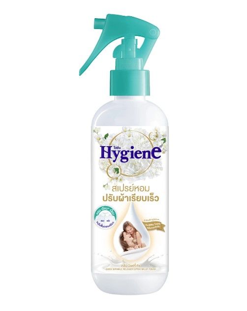 Hygiene fast-smoothing fabric softener spray Milky Touch scent 220 ml ...