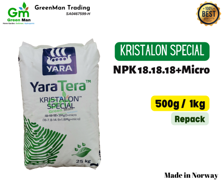 Baja Kristalon Special NPK 18-18-18+Micro (Water Soluble Fertilizer ...
