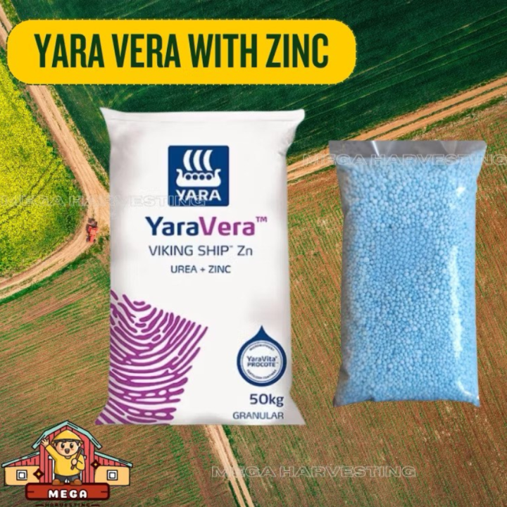 YaraVera Viking Ship Zn (Urea + Zinc) Granular |1KG| MEGA HARVESTING ...