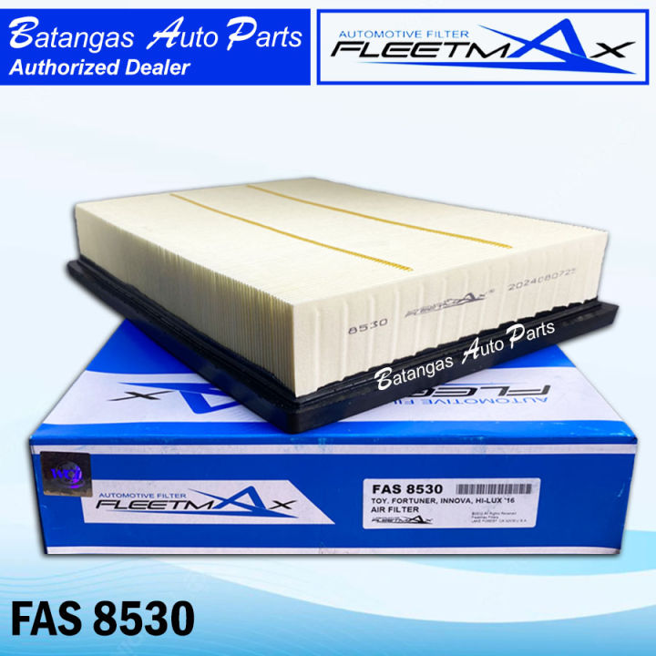 AIR FILTER TOYOTA INNOVA FORTUNER HILUX 2016-2021 FLEETMAX | Lazada PH