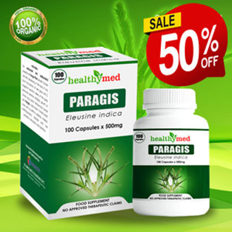 Healthymed Paragis Herbal Capsule (100 caps x 500 mg) | Lazada PH
