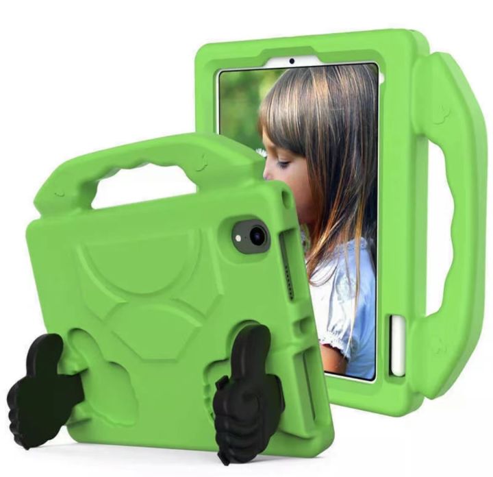 Kids Handle Stand Tablet Silicon Case For iPad Mini1 Mini2 Mini3 Mini4 ...