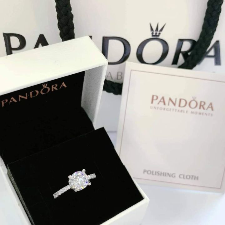 Pandora S925 Adjustable Promise Ring Jewelry for Women | Lazada PH