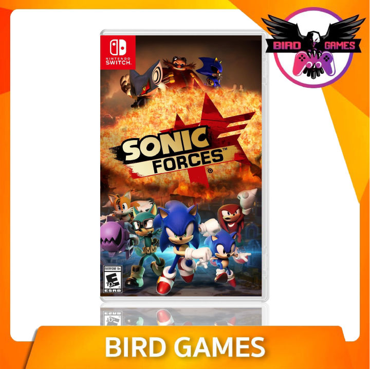 Nintendo Switch : Sonic Forces [แผ่นแท้] [มือ1] [Sonic Force Switch ...