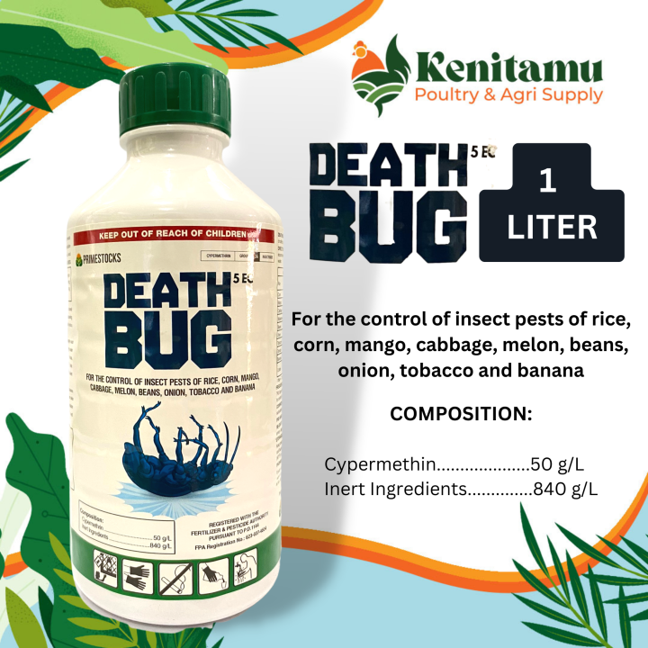 DEATH BUG 5 EC INSECTICIDE 1L | Lazada PH