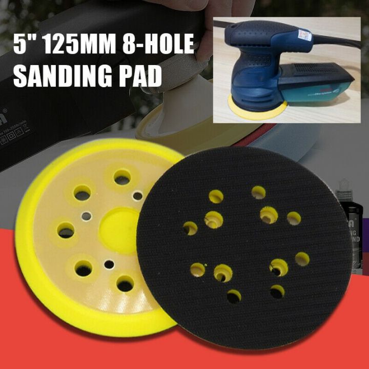 5 Sanding Discs Base And Pad Random Orbit Sander Replacement Tool 125mm ...