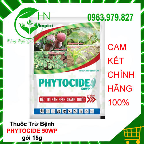 Phytocide 50WP 15g - Thuốc trừ nấm bệnh kháng thuốc - Phòng trừ bệnh ...