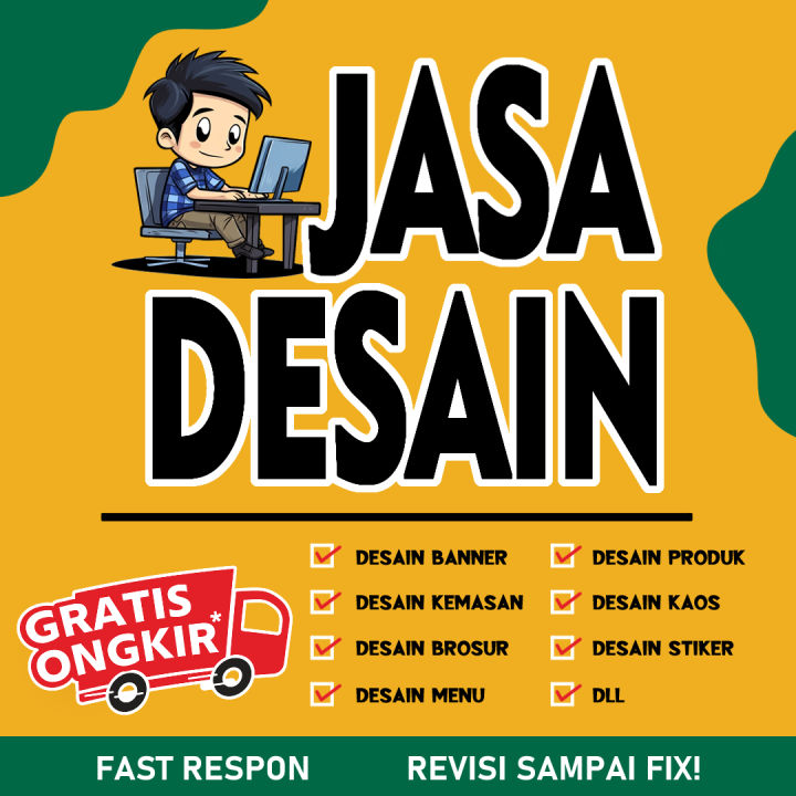JASA DESAIN LOGO, JASA DESAI BANNER, JASA DESAIN STIKER , DAN LAIN LAIN ...