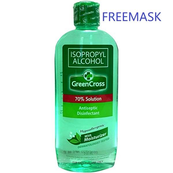 ALCOHOL ISOPROPYL GREEN CROSS 500 ml Rubbing Alcohol | Lazada PH
