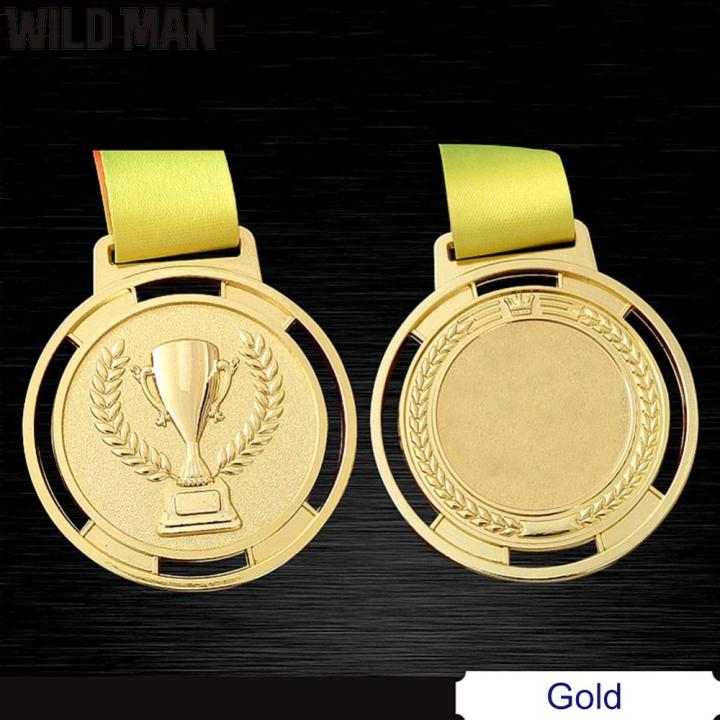 1st 2nd 3rd Prize Medal with Neck Ribbon Gold Silver Bronze Prize Round ...