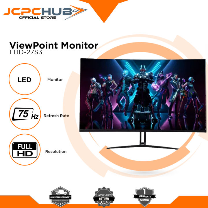 VIEWPOINT / GOMA Brand New Gaming Desktop PC CCTV Monitor Wide LED VESA ...