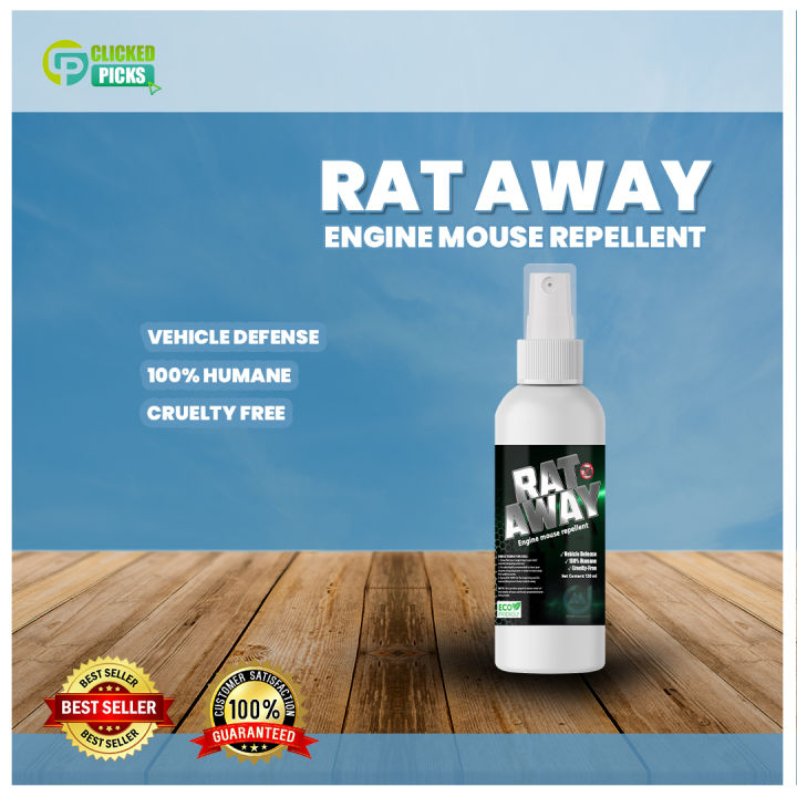 RAT AWAY Rat Repellent Spray No harm to people and pets (Mouse ...