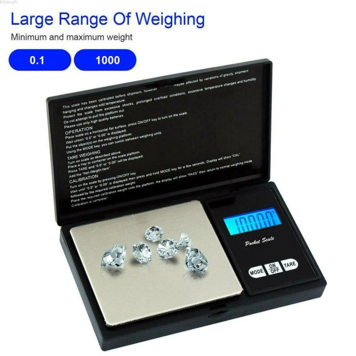 NEXA New Mini Pocket Stainless Steel Digital Jewelry Gold Weighing ...