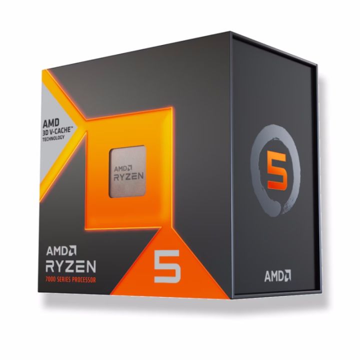 AMD Ryzen 5 7600X3D Desktop Processor New With Box 4.1 GHz 6-Cores 12 ...
