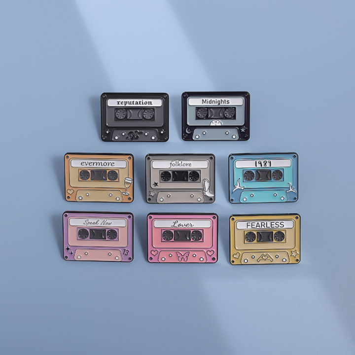 Taylor Swift Music Album Enamel Pin "1989" "Lover" "Reputation ...