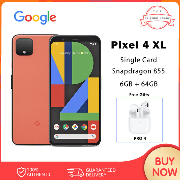 Google Pixel 4 XL 6.3'' inch Unlocked Mobile Phone Octa Core Single sim ...