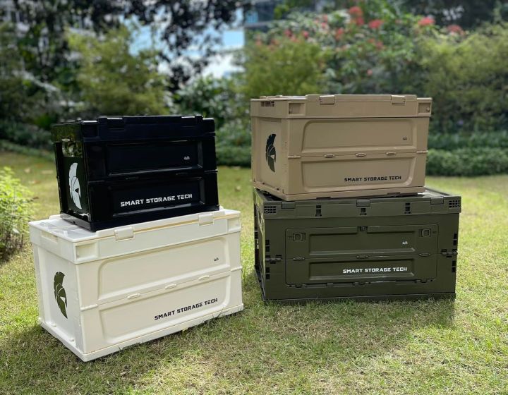 GLADIATOR SMART COLLAPSIBLE STORAGE BOX 28L I 50L I 65L I 80L | Lazada PH
