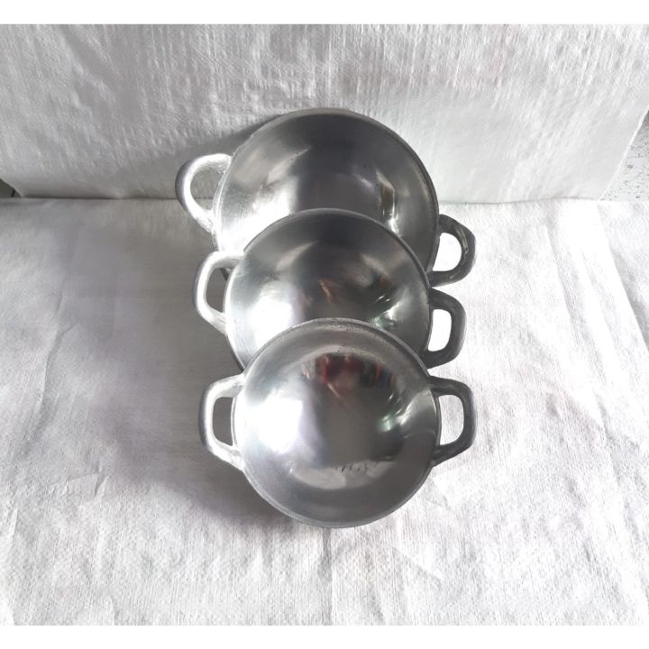 Wajan Alumunium Mini Kecil Serabi Batik Tersedia 3 Ukuran, NO. 7, 8, 9 ...