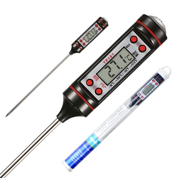 Kitchen Thermometer Cooking Digital Precise Accurate For BBQ Food Meat ...