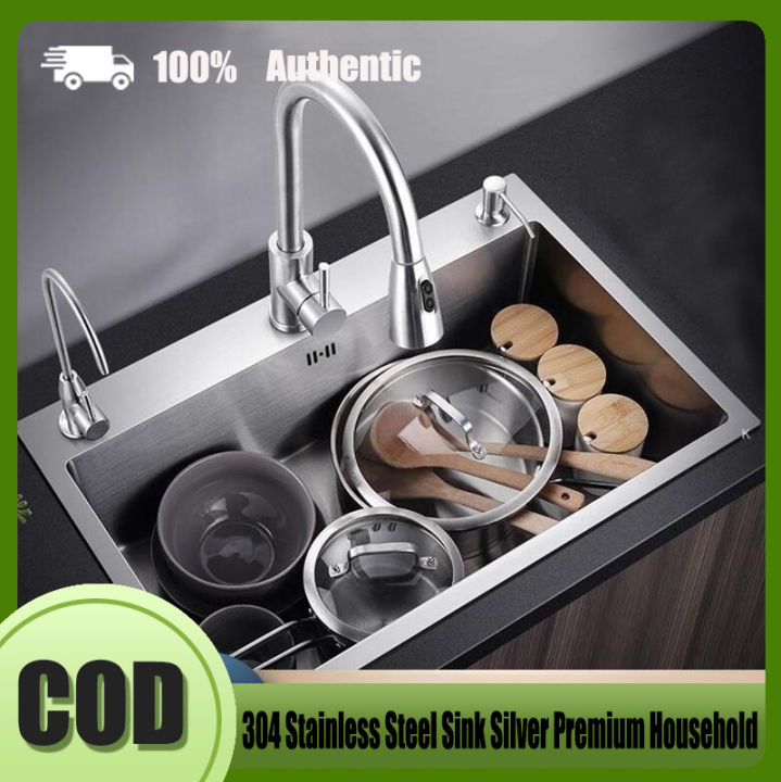 Kitchen sink SUS304 stainless steel sink thickness 3MM high-end ...