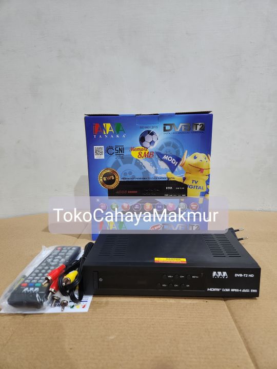 TANAKA Set Top Box Digital TV Receiver Full HD STB WiFi HDMI Youtube ...