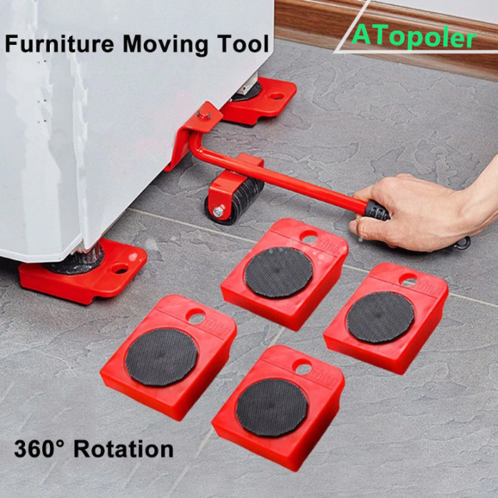 4/5pcs Heavy Furniture Mover Tool Transport Lifter Shifter Sofa ...