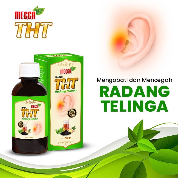 Obat radang telinga otitis madu mecca tht gurah telinga 280 Gram ...