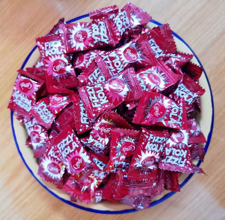 Childhood Snack ️Gula Fizzy Cola Gula / Snacks Food/ Gummy Sour Candy ...