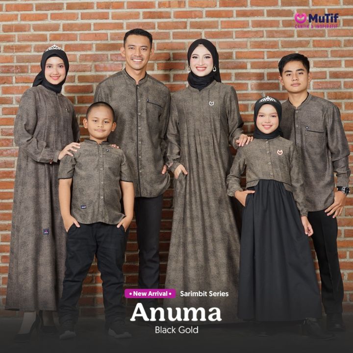 SARIMBIT MUTIF ANUMA BLACK GOLD | Lazada Indonesia
