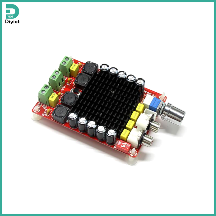 diymore TDA7498 2X100W Dual Channel Digital Stereo Power Amp Module DC 24V Class D Audio ...