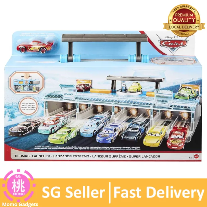 Mattel Disney Cars Toys Toys, Ultimate 2-In-1 Launcher & Carry Case ...