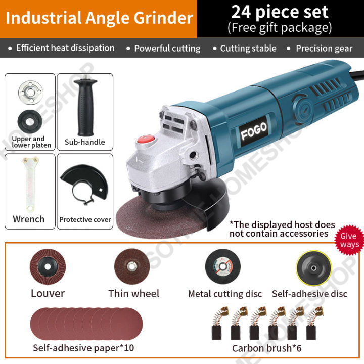 SOTIME angle grinder set 1200W grinder heavy duty tools sale ...