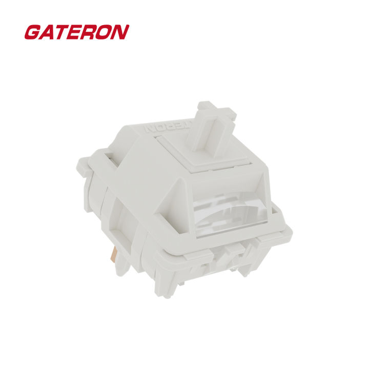 GATERON Smoothie Switch Keyboard Full POM Material Linear RGB LED 5 Pin ...