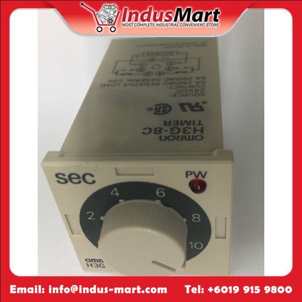 [Refurbish] OMRON H3G-8C 24VDC/10S TIMER | Lazada