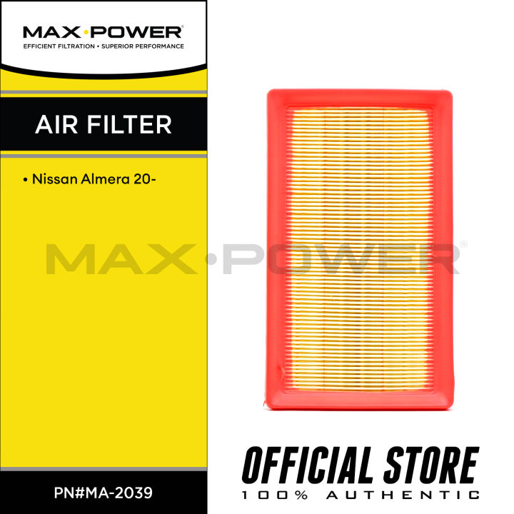 Roadfit MAX POWER Air Filter for Nissan Almera 2020- MaxPower MA-2039 ...