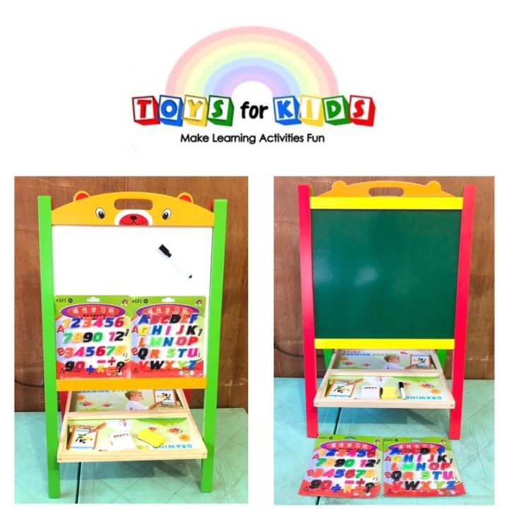Drawing Board Kiddie Preschool for Learning Whiteboard Blackboard with ...