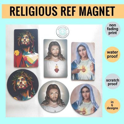 Religious Ref Magnet in Two Shapes & 6 Designs | Lazada PH