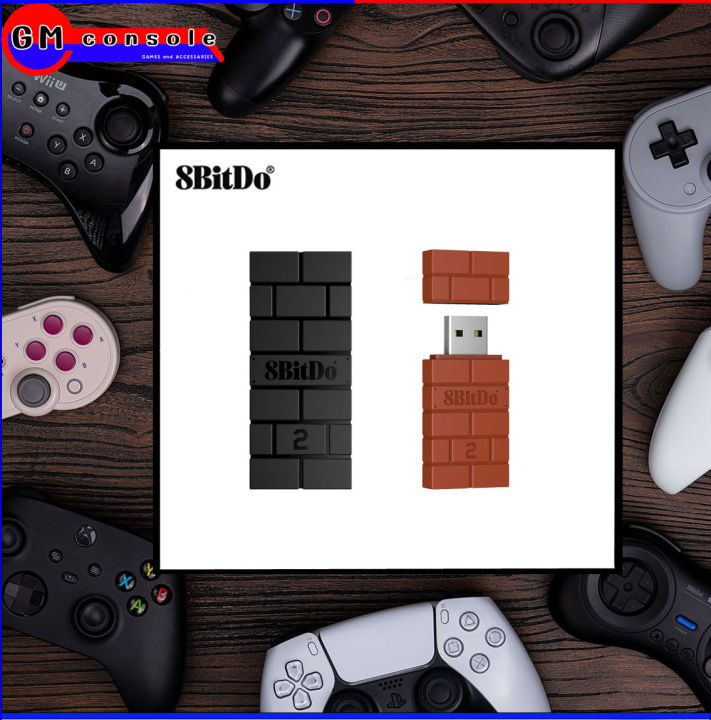 8BitDo v2 2023 Bluetooth Adapter ตัวรับสัญญาณไร้สาย for PS5 PS4 Xbox ...