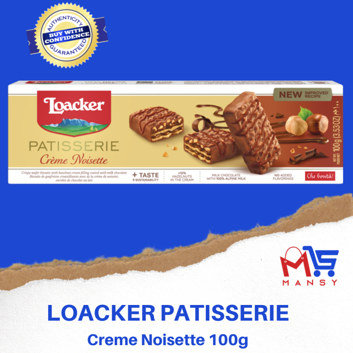 Loacker Patisserie Creme Noisette 100g | Lazada PH