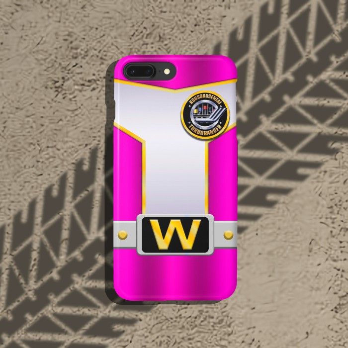 Pink Turbo Kousoku Sentai Turbo Ranger Super Sentai Tokusatsu Case ...