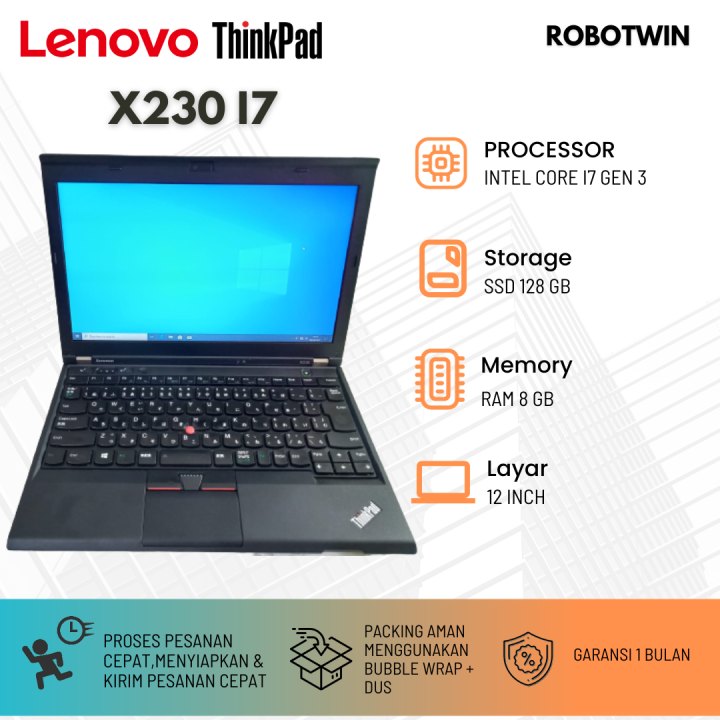 Laptop Bekas Lenovo ThinkPad x230 Core i7 | Lazada Indonesia