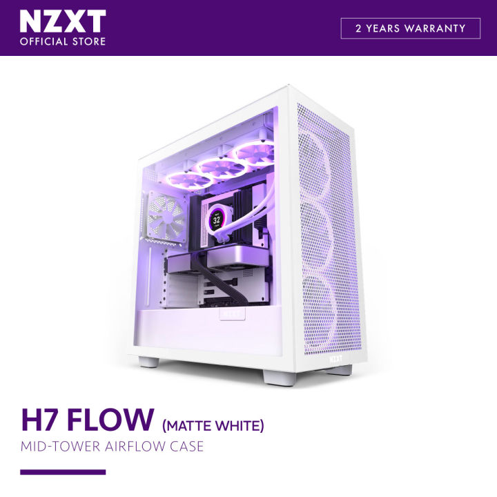 NZXT H7 Flow Mid-Tower Case | Lazada